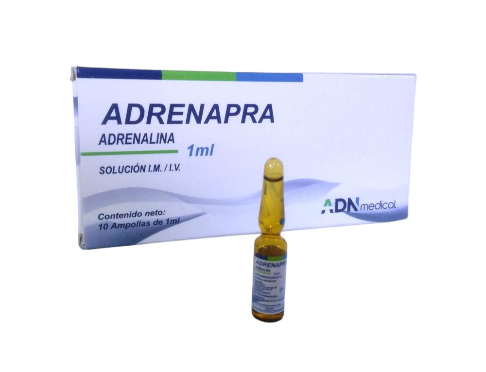 ADRENALINA MAKDRIL X 10 AMP | Farmacias Ruiz