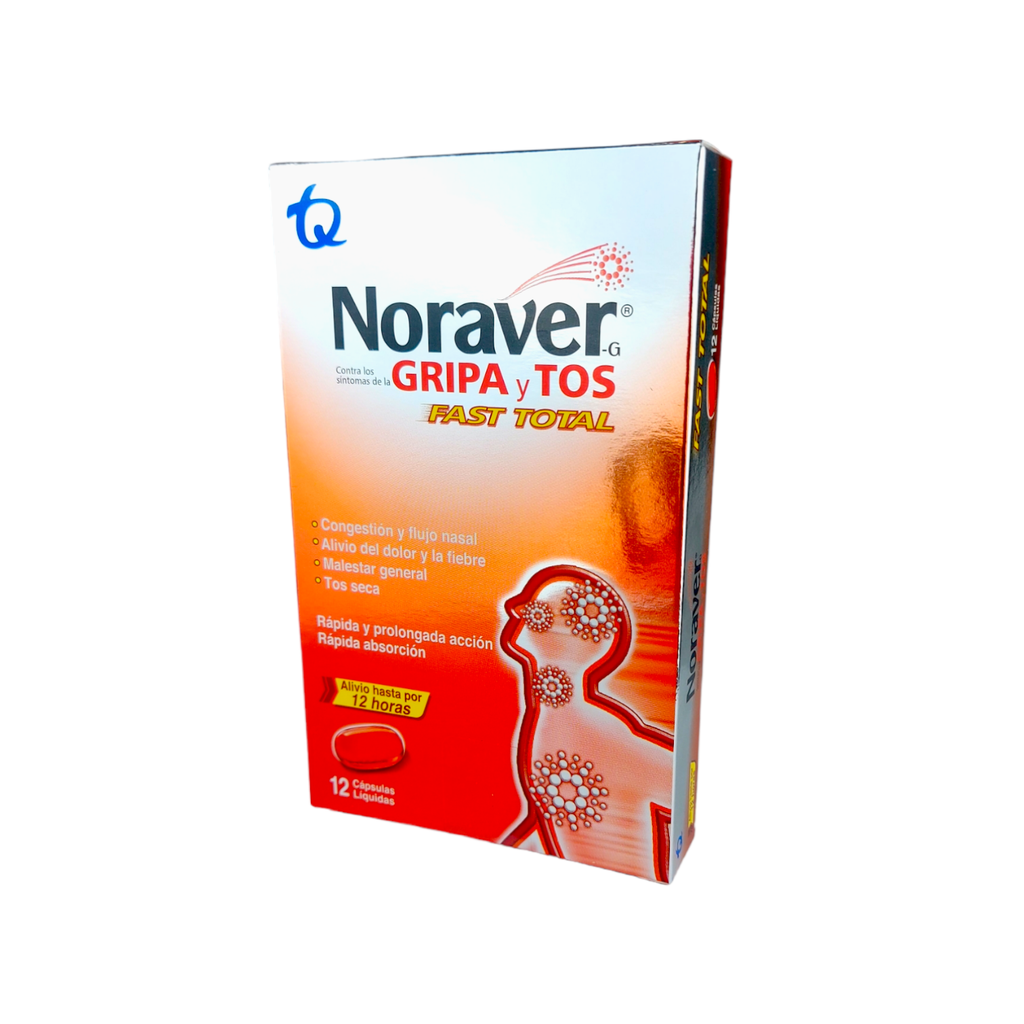 NORAVER FAST TOTAL X12 CAP | Farmacias Ruiz