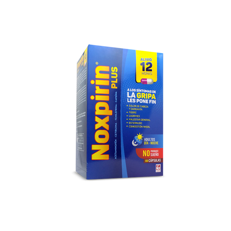 NOXPIRIN PLUS CAJA X48 CAPSULAS | Farmacias Ruiz
