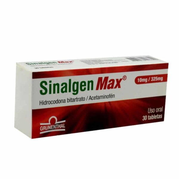 SINALGEN MAX 10 ML/ 325ML X30 TAB | Farmacias Ruiz