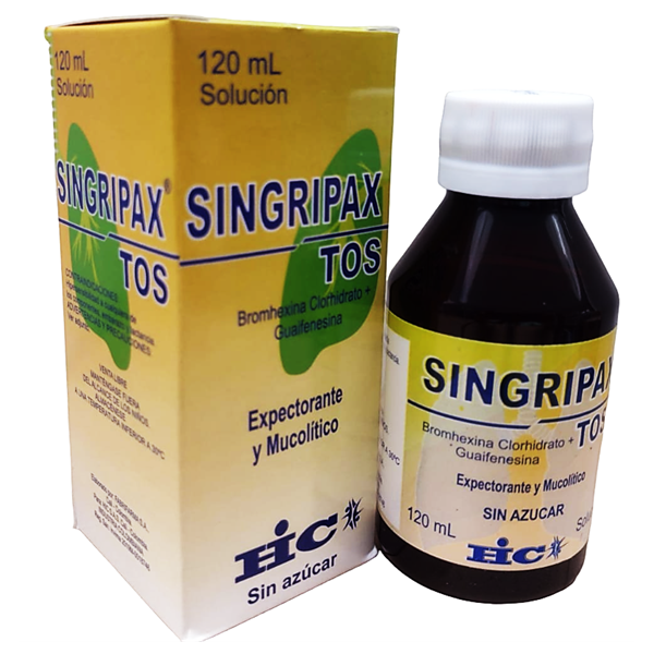 SINGRIPAX TOS 120ML SOLUCION | Farmacias Ruiz